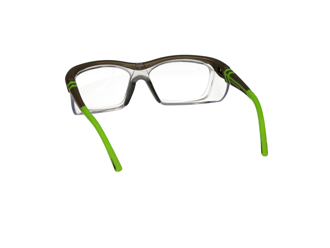 OG225S GUNMETAL NEON GREEN XL - Essilor Pro-Eyecare